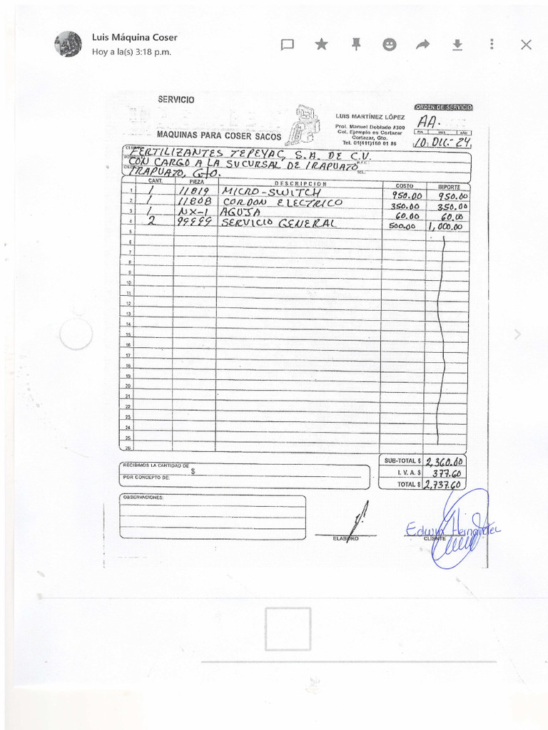 Fischbein Manual | PDF