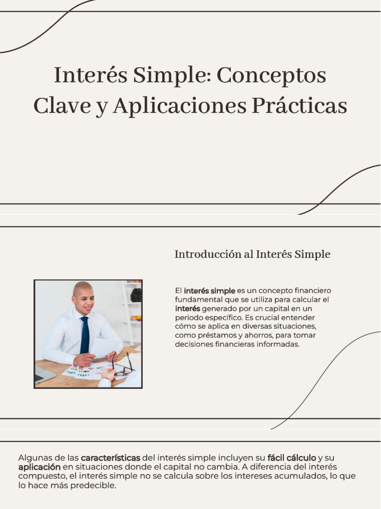 Interés Simple | PDF