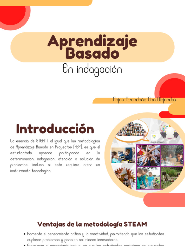 Aprendizaje Indagativo en STEAM | PDF | Aprendizaje | Diseño