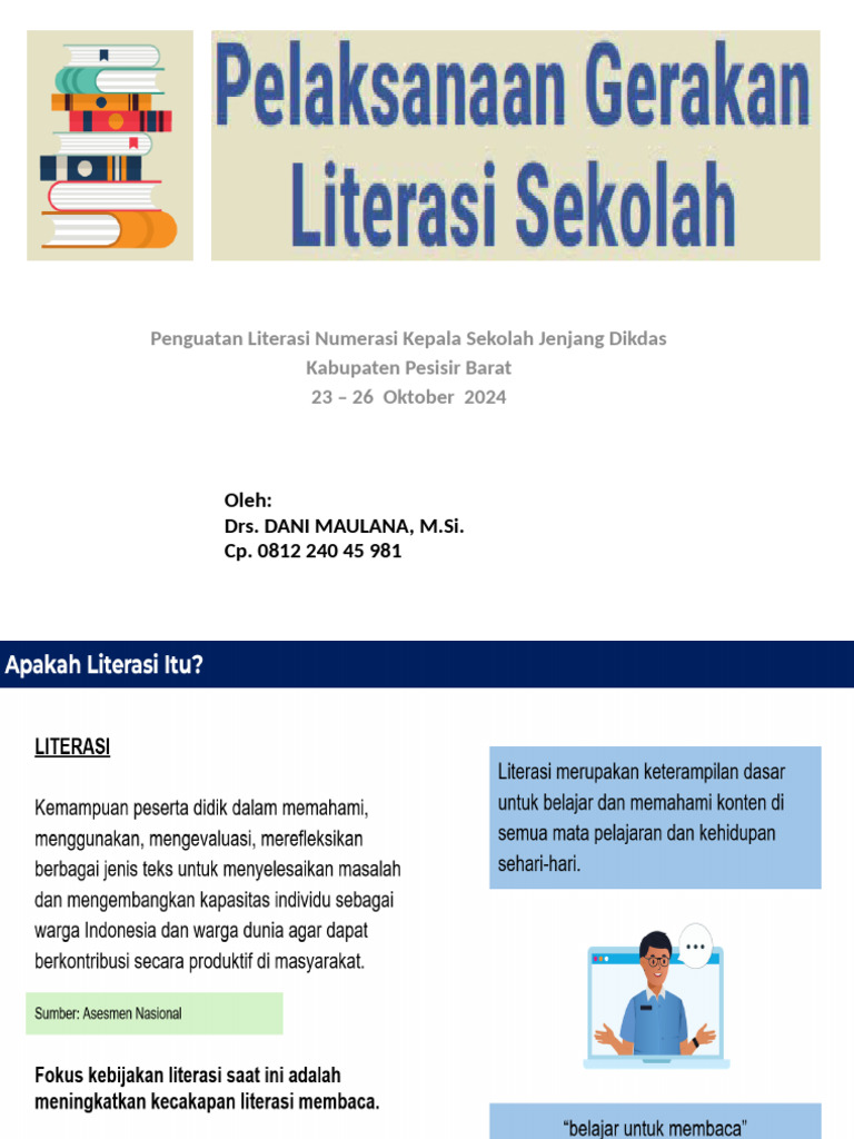 01 PEMBELAJARAN LITERASI melalui GLS | PDF
