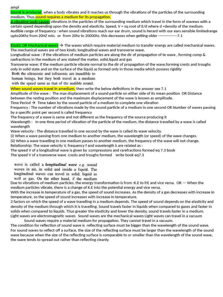 Understanding Sound Waves and Their Properties | PDF | Waves | Sound