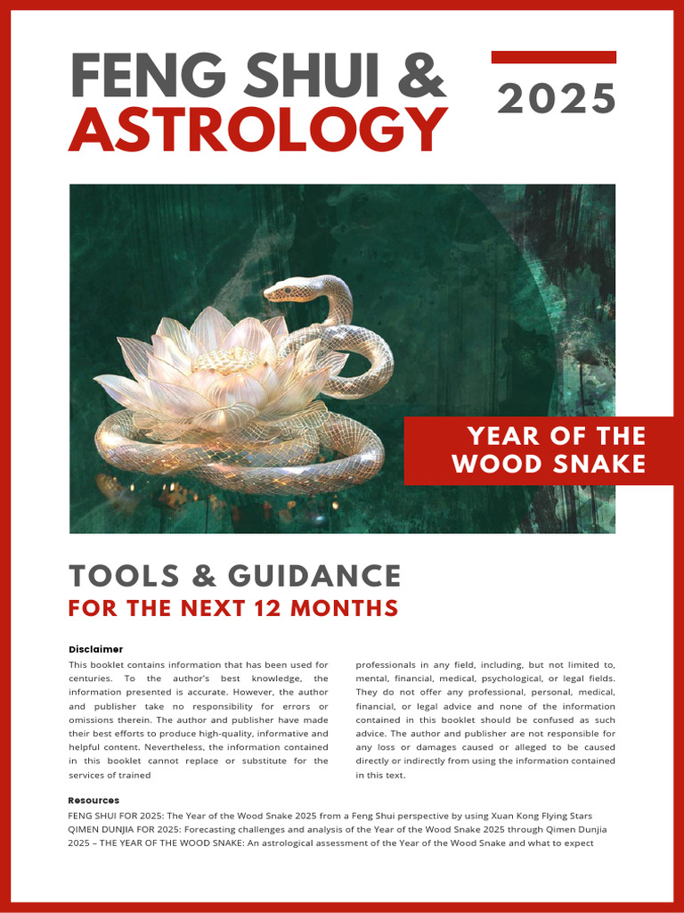 Feng Shui & Astrology 2025 Guide | PDF | Feng Shui | Sleep