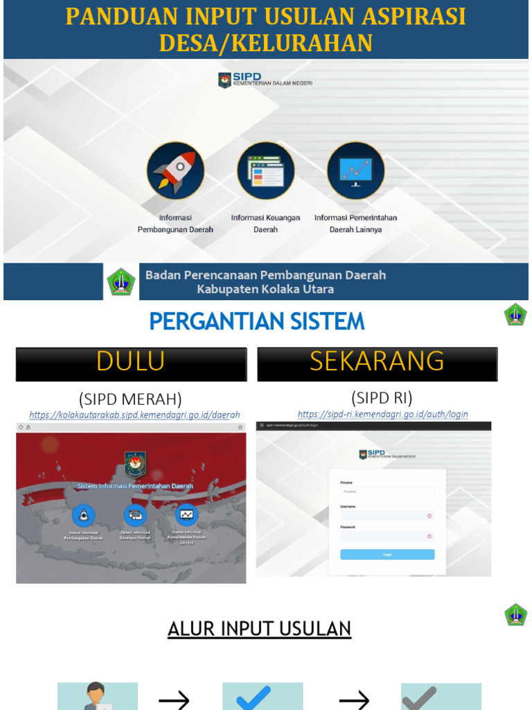 Tutorial Input Usulan Di Sipd Ri Kolut-2 | PDF