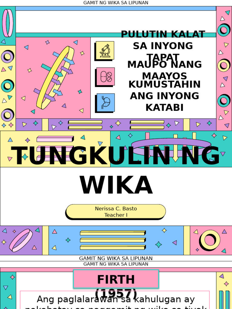 COT (Tungkulin NG Wika) | PDF