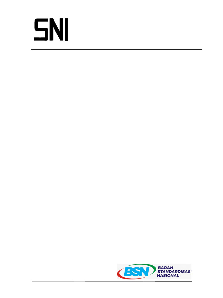 SNI 8152-2021 Pasar Rakyat | PDF