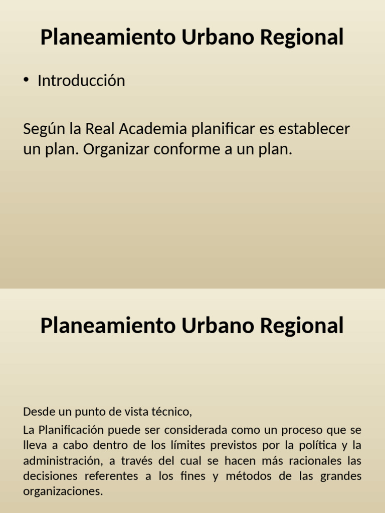 Planeamiento Urbano Regional Rev.2 | PDF | Planificación ...