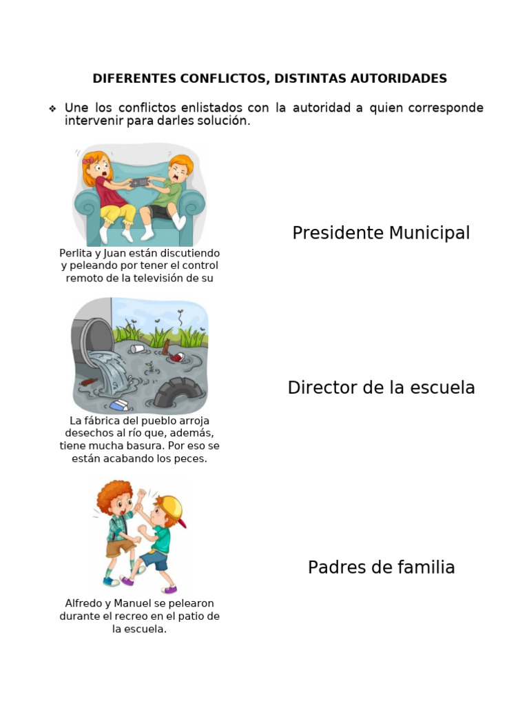 Las Autoridades de Mi Comunidad 2024 2025 | PDF