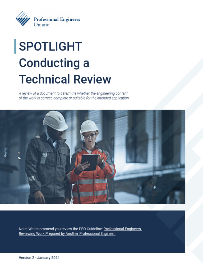 Technical Review Guidelines for Engineers | PDF | Engineer | Defamation