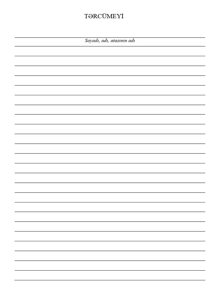 Tercumeyi Hal Bla | PDF