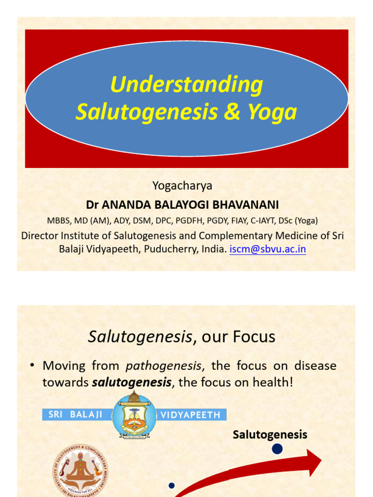 Understanding_Salutogenesis_and_Yoga | PDF | Stress (Biology) | Psychology