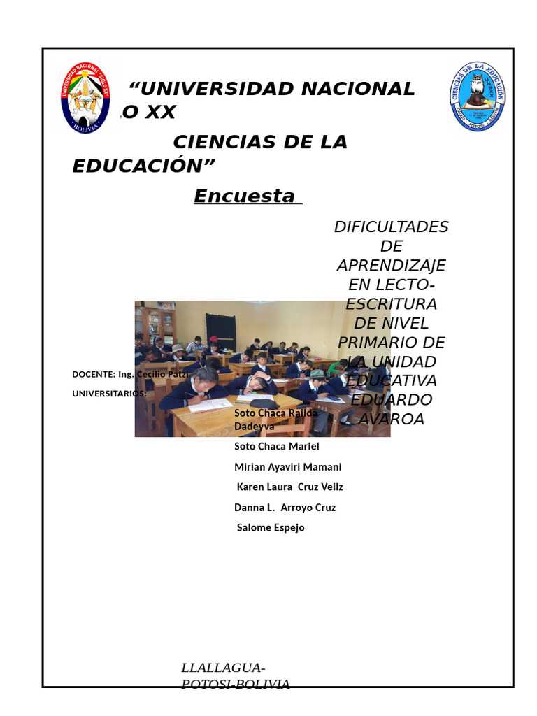 JJJJ | PDF | Evaluación | Comprensión lectora