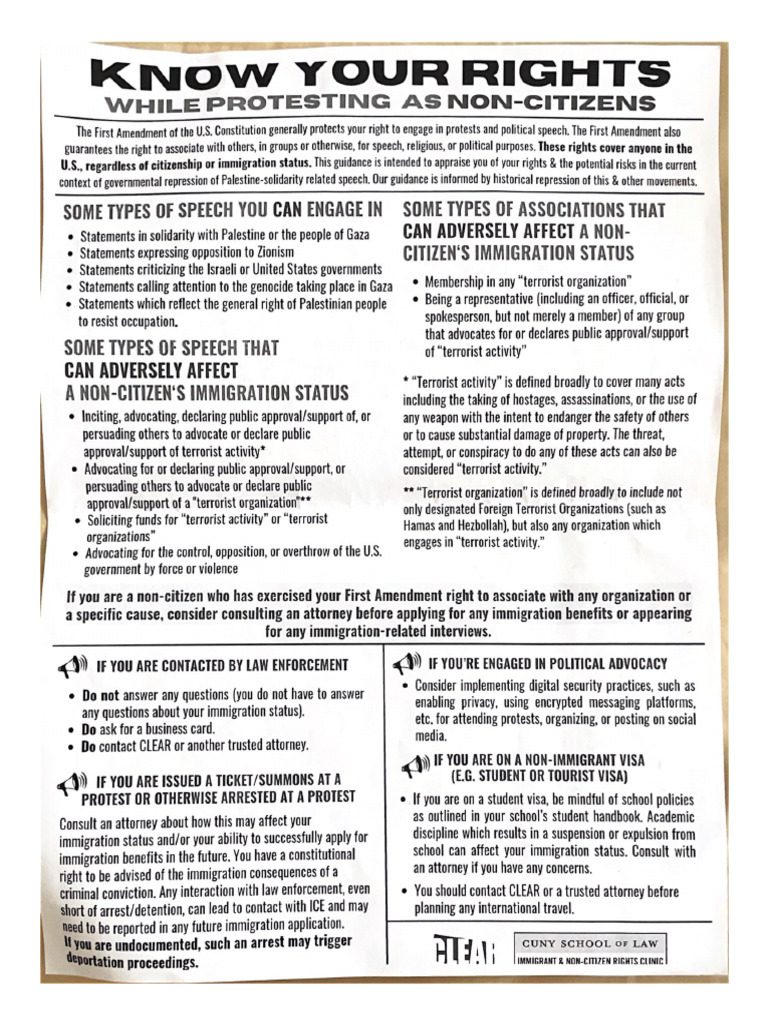 Know Your Rights | PDF