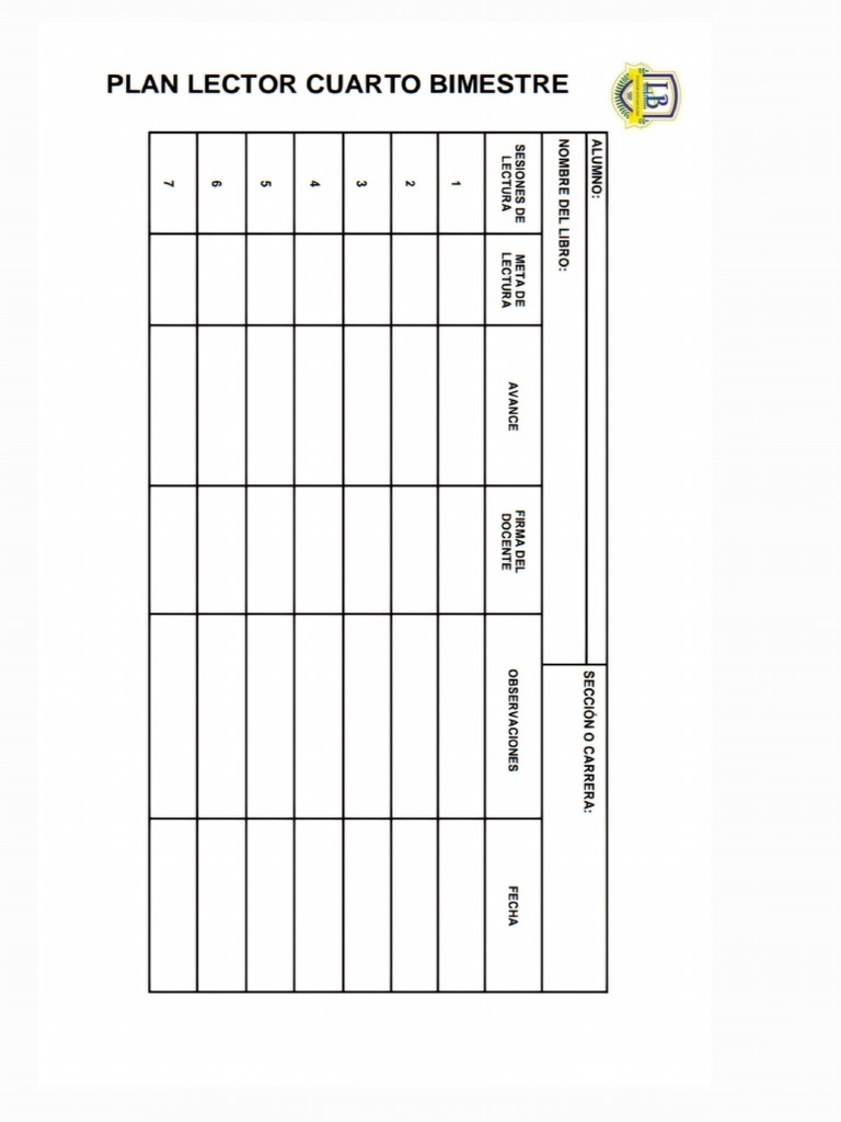 Plan Lector | PDF