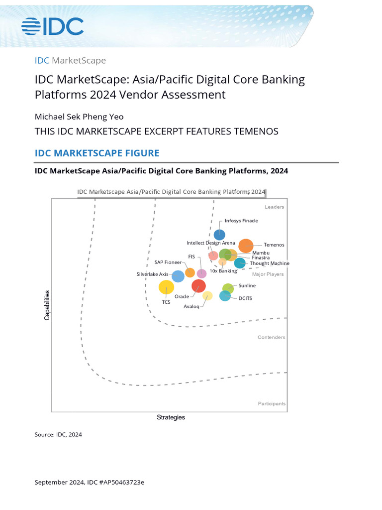 Asia/Pacific Digital Core Banking 2024 | PDF