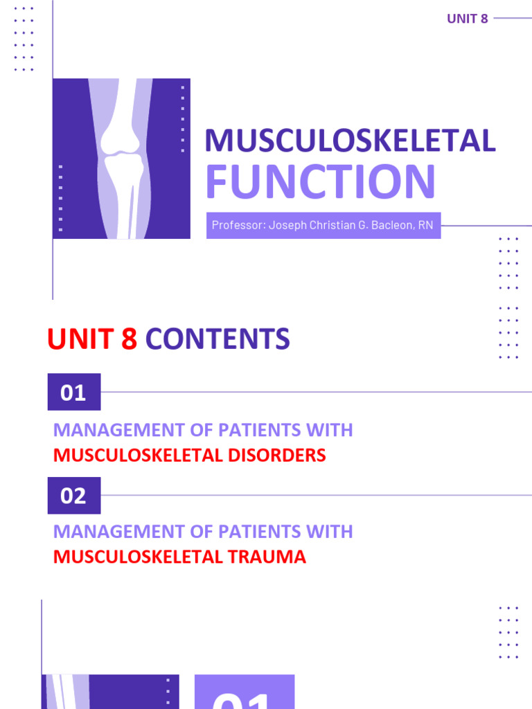 Musculoskeletal Disorders | PDF | Osteoporosis | Bone