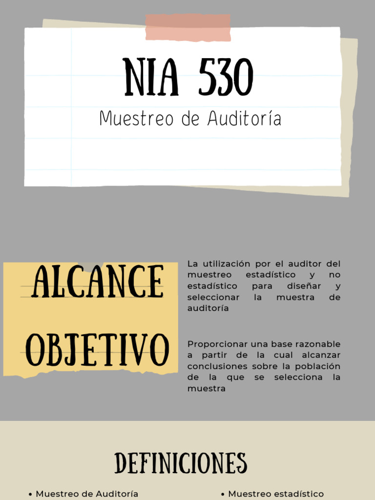 NIA 530 | PDF