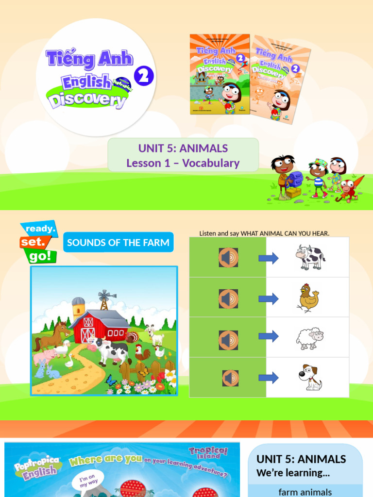 Farm Animal Sounds Vocabulary Lesson | PDF