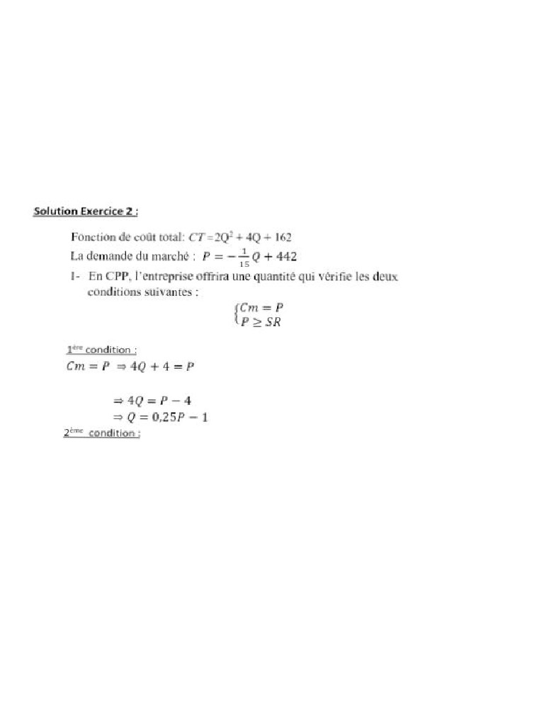 solution exo 2 | PDF