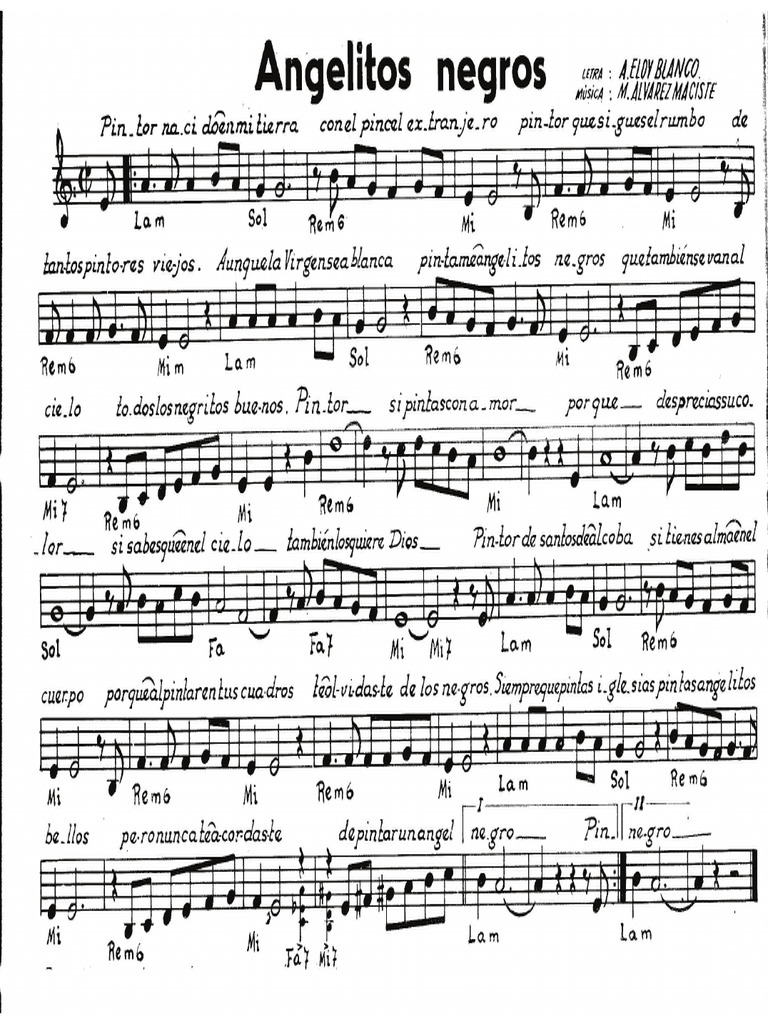 Angelitos Negros | PDF
