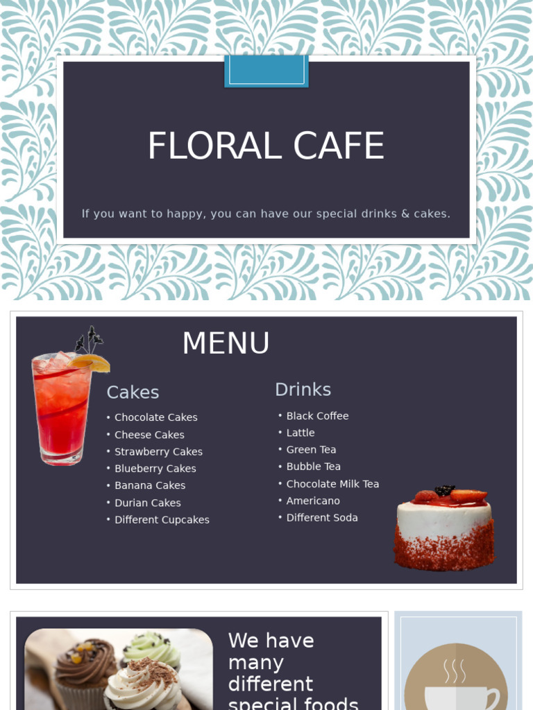 Floral Cafe | PDF