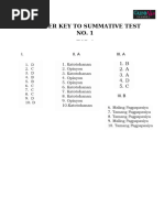 Grade 4 Answer Key | PDF