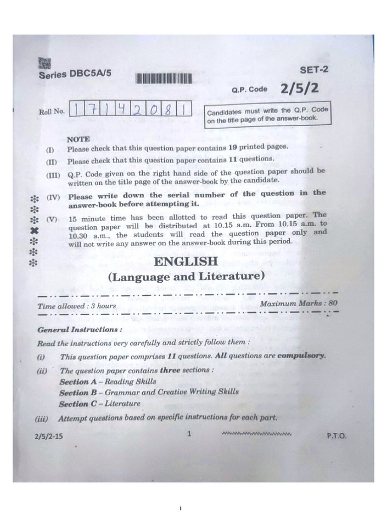 English Boards Set -2 | PDF