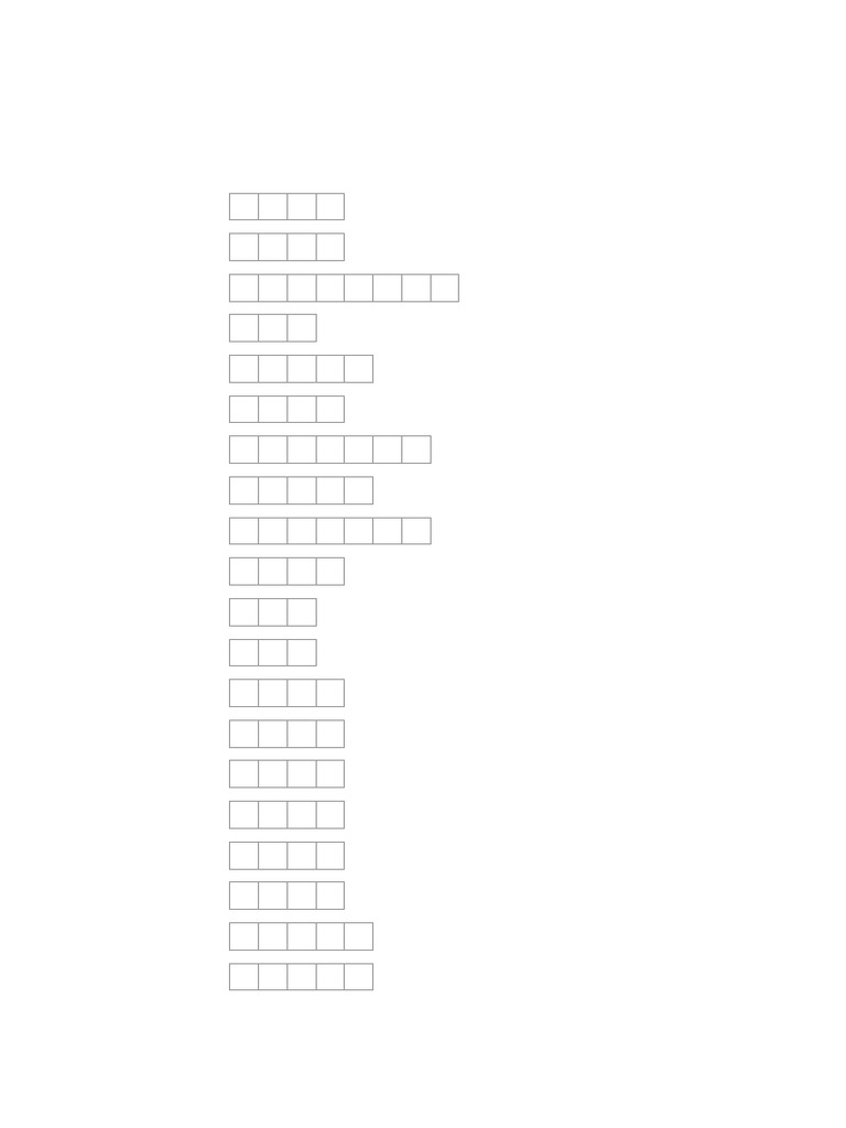 Human Body Word Scramble Answers | PDF