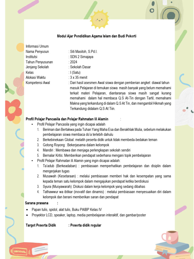 Modul Ajar DBL PPL 3 | PDF