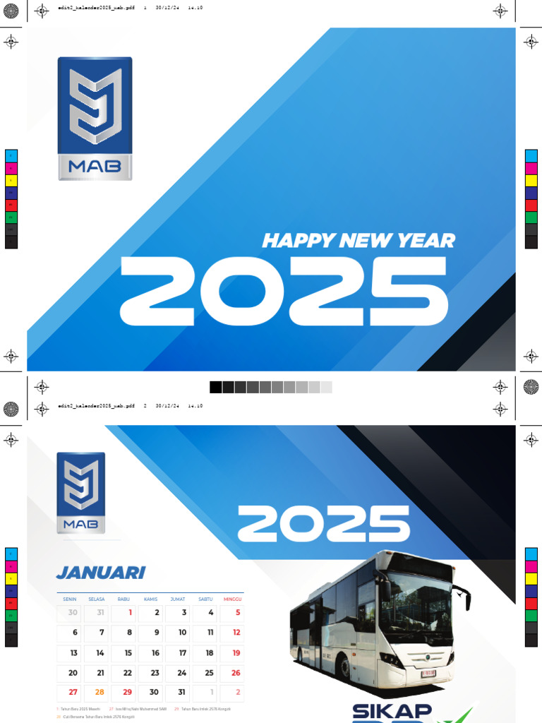 Kalender Bulan April 2025 | PDF