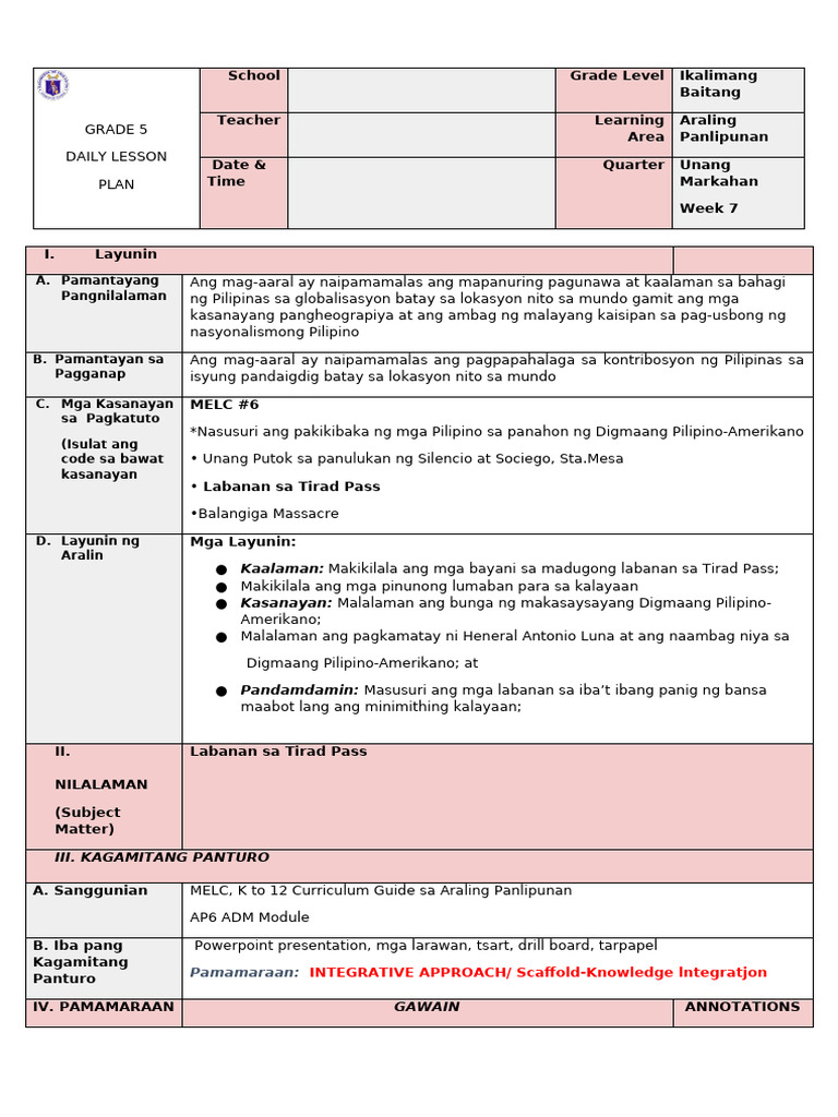 COT-AP 6-Q1-W7 | PDF