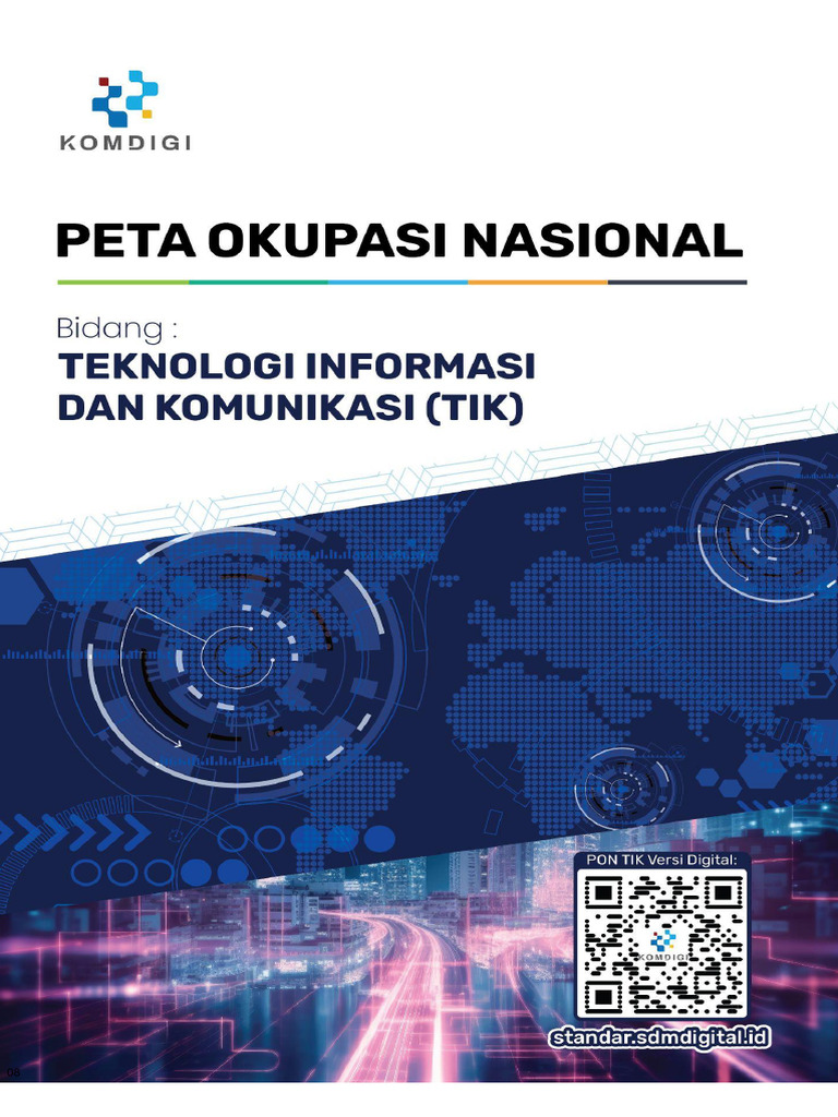 Buku Publikasi Peta Okupasi Nasional Bidang TIK - PON TIK | PDF