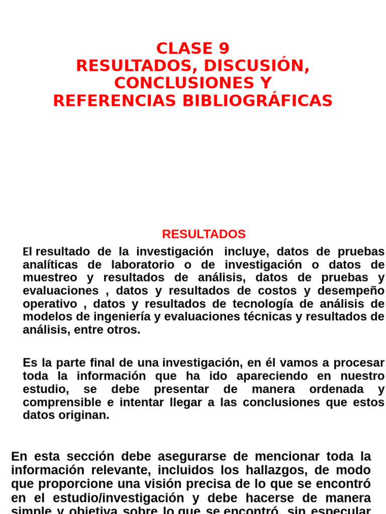 Resultados y Discusión en Investigación | PDF | Hipótesis | Método ...