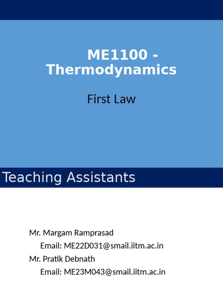 Thermodynamics 3 | PDF | Heat | Enthalpy