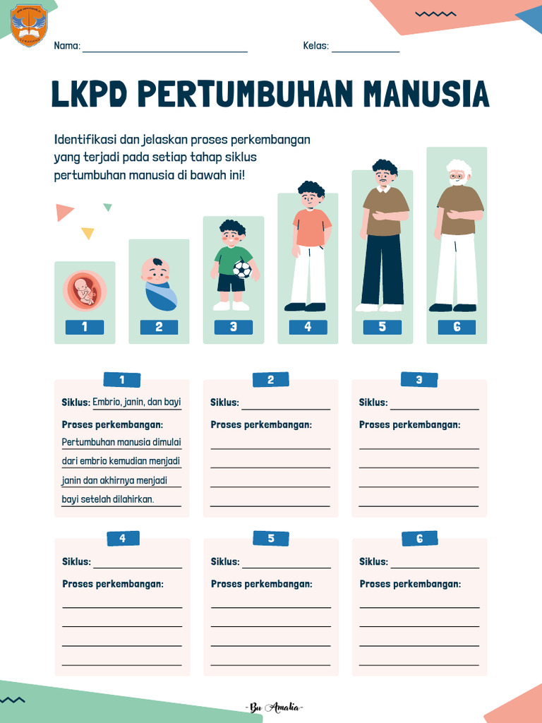 LKPD Pertumbuhan Manusia | PDF