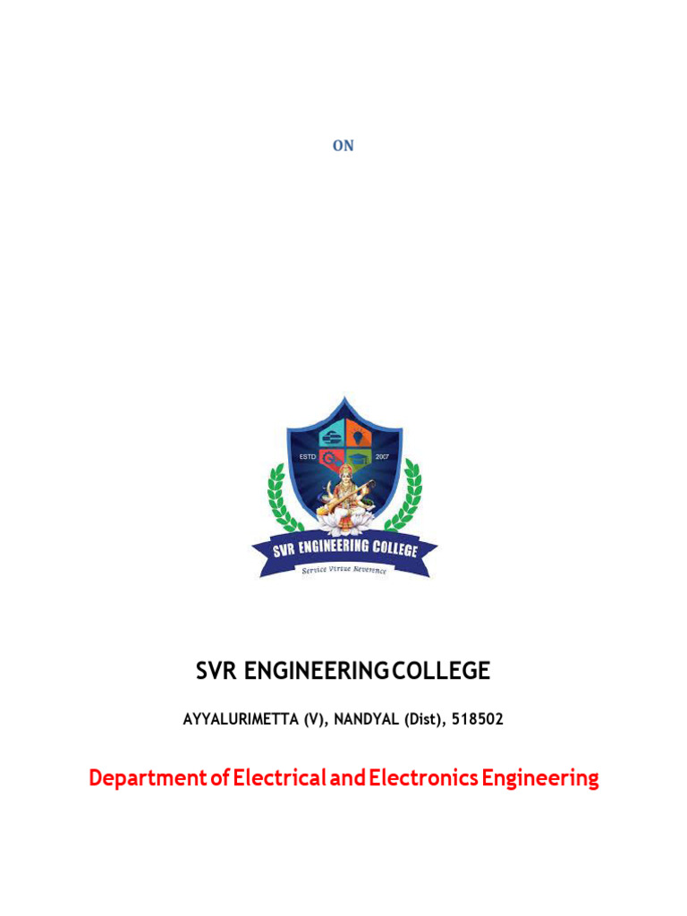 Power Systems and Simulation Lab Manual Student | PDF | Electrical Impedance | Voltage