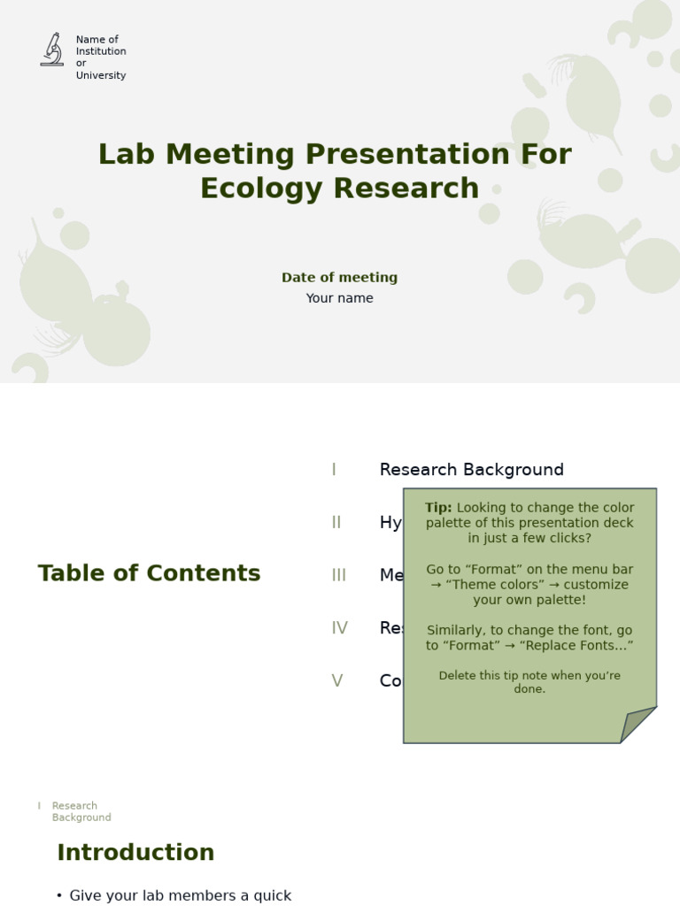 672e254da600d0a854406d47 - Ecology Labmeeting Kit Minimal BioRender ...