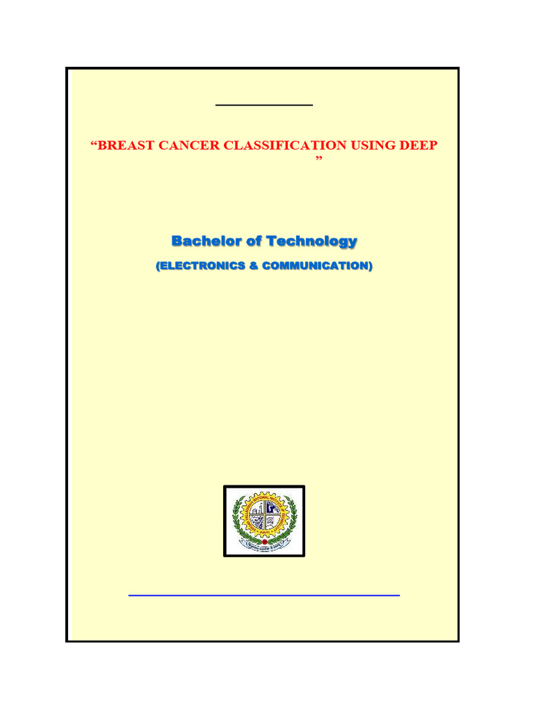 PFY G-12 BC Classification | PDF | Deep Learning | Machine Learning