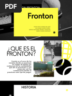 Medidas y construcción de canchas de frontón | PDF | Color | Deportes