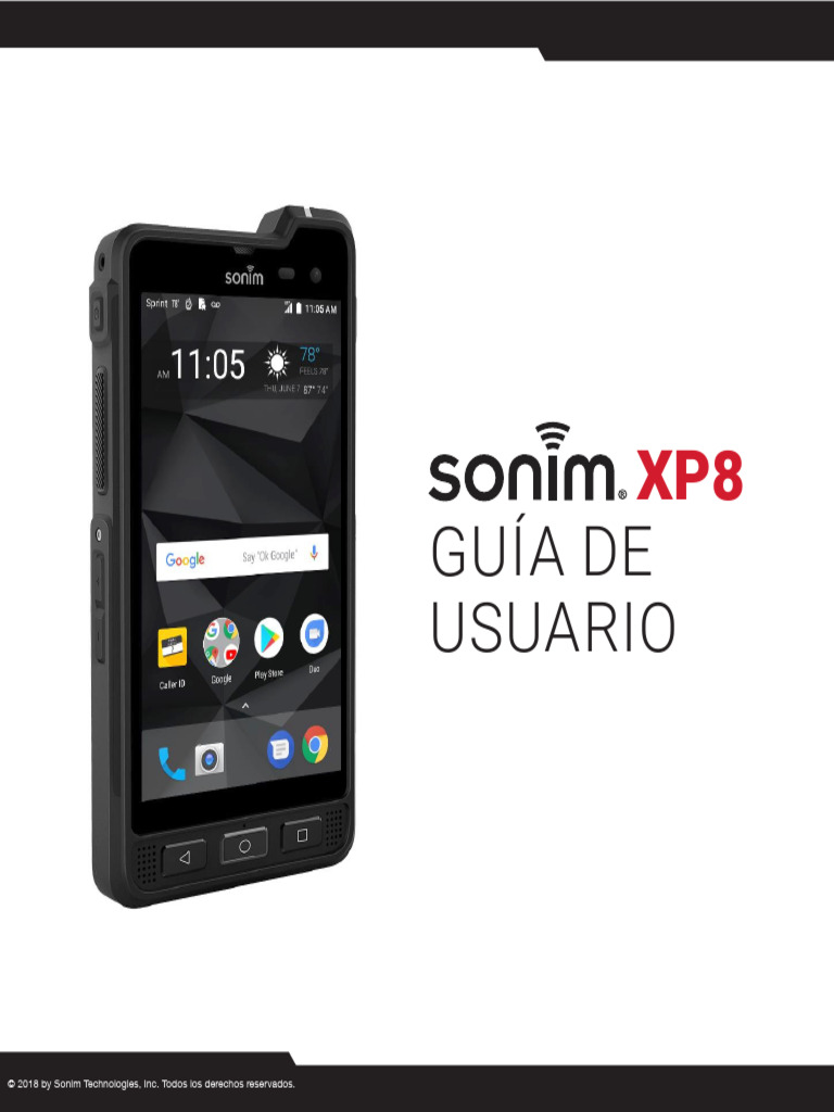 Xp8 Sprint Es-La Ug 280618 | PDF | Teléfonos móviles | Conector eléctrico
