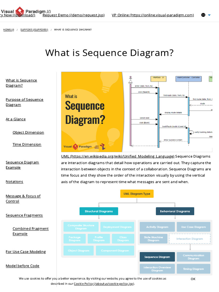 What is Sequence Diagram_ | PDF | Use Case | Unified Modeling Language