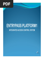 2A) Access Control Software - Entrypass Platform 1 | PDF | Computer ...