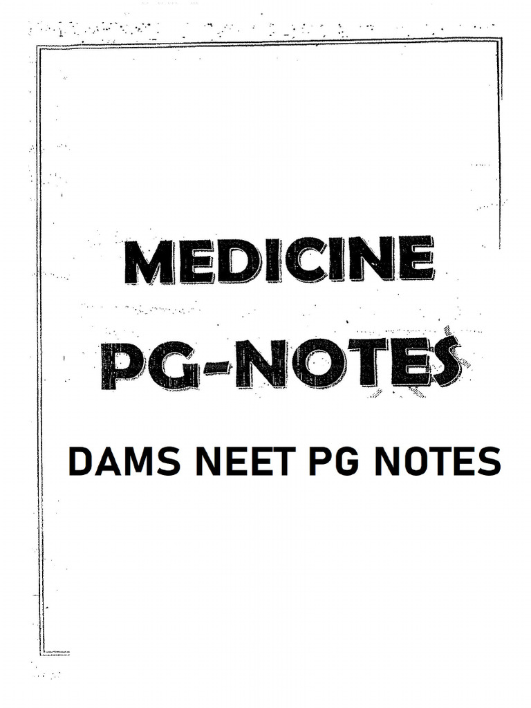Neet PG Sample | PDF