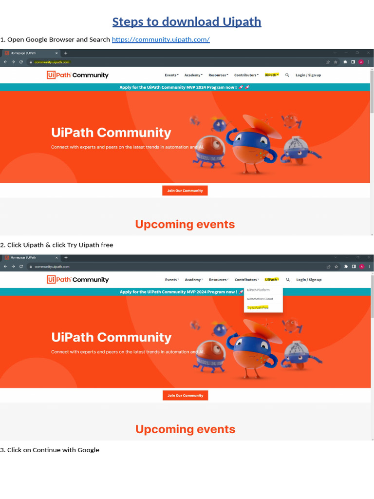 Download and Install UiPath Guide | PDF