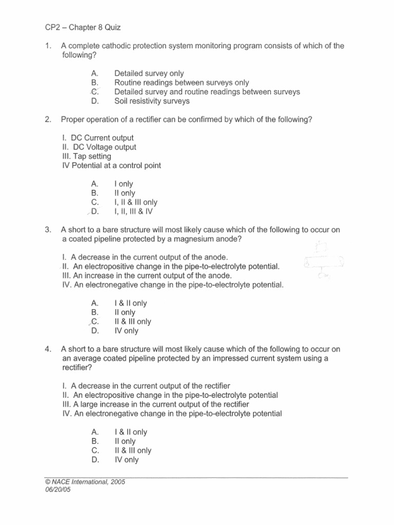 CP Question CH 8 | PDF