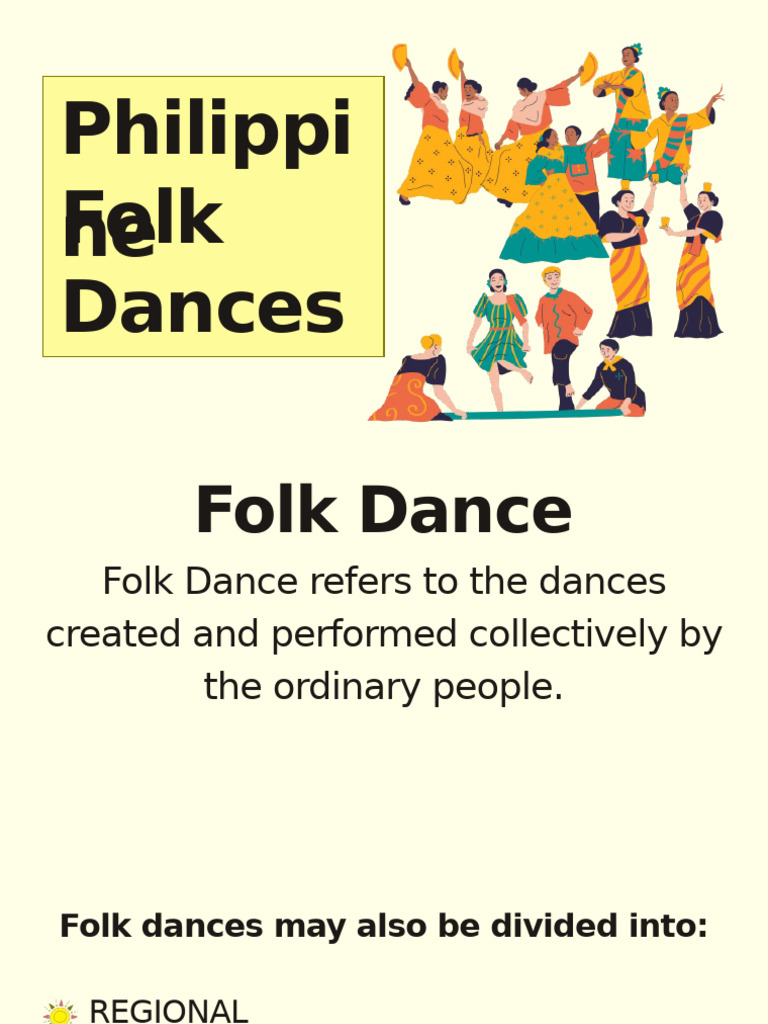 Philippine Folk Dances Overview | PDF