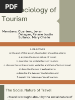 1.9-1.10 Classification of Tourists - Cohen - Plog | PDF | Tourism