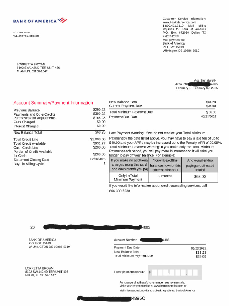 MY BANK STATEMENT (REDACTED) | PDF