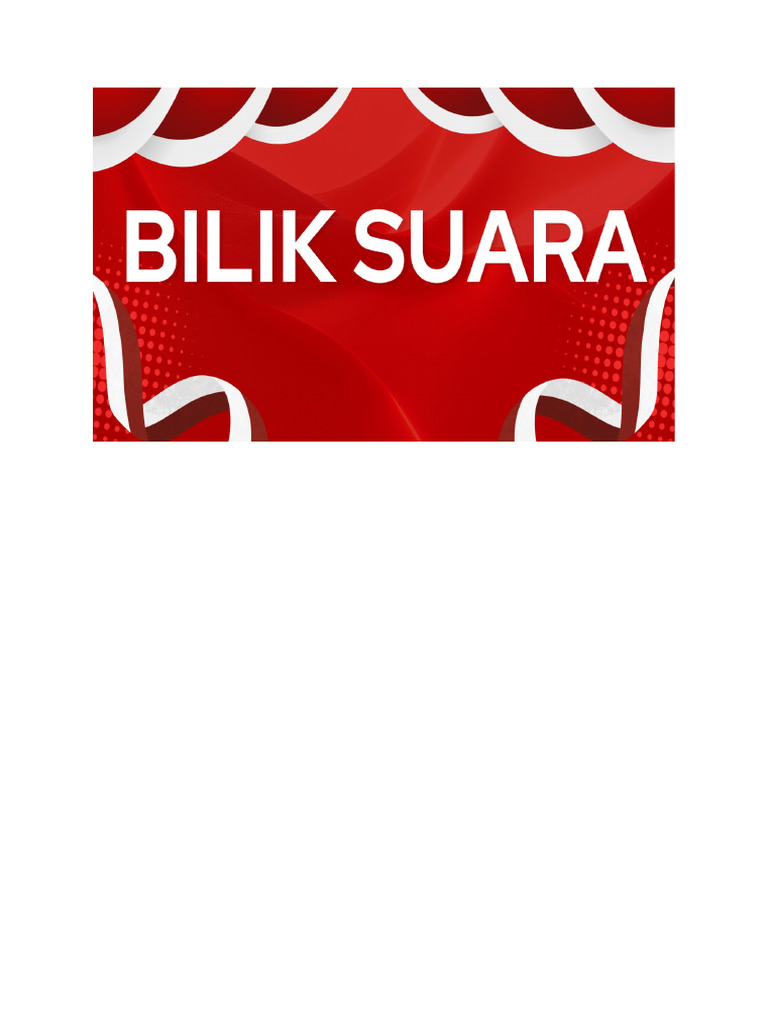 Bilik Suara | PDF