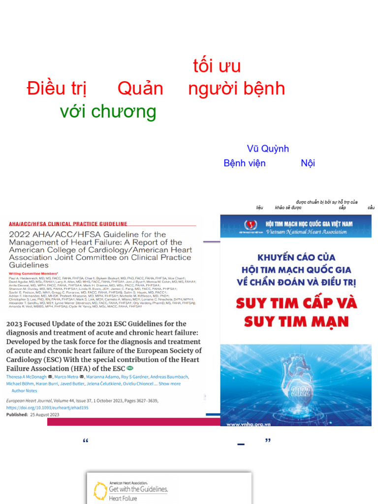 HTB-P1 - 3. Hanh Trinh Toi Uu Hoa Dieu Tri Va Quan Ly Suy Tim | PDF