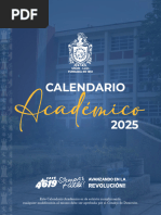 Calendario Escolar UAEM 2025-2026 | PDF